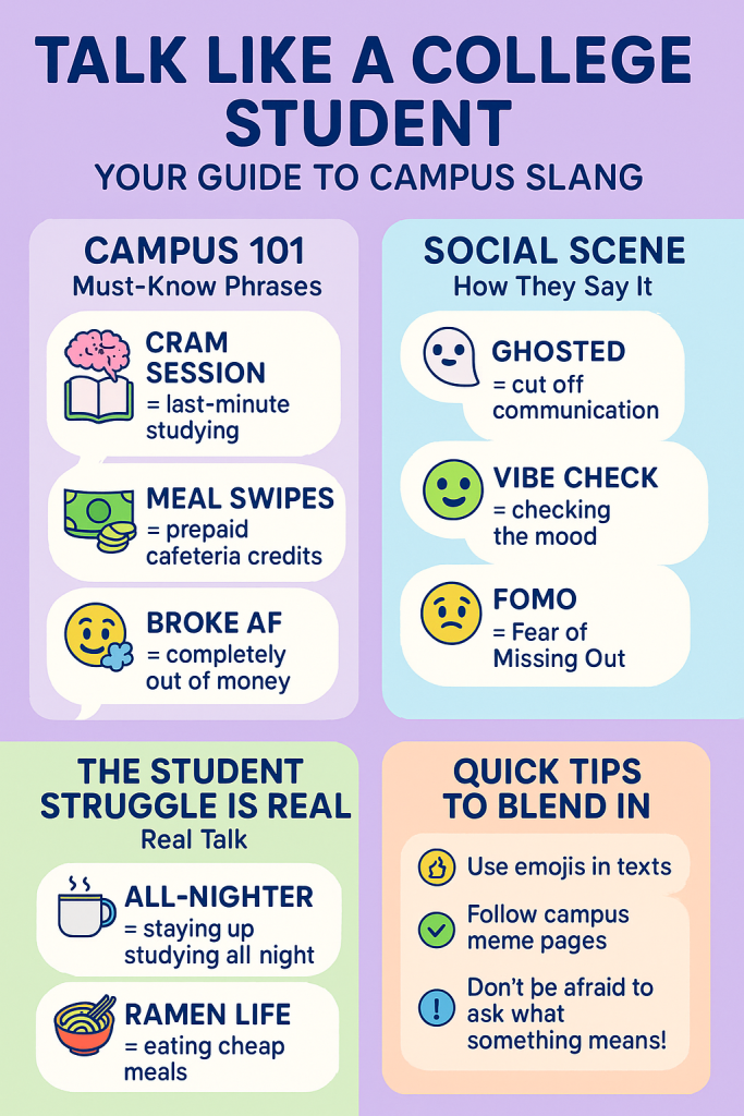 Top American College Terms and Slangs Gen Z Use in 2025