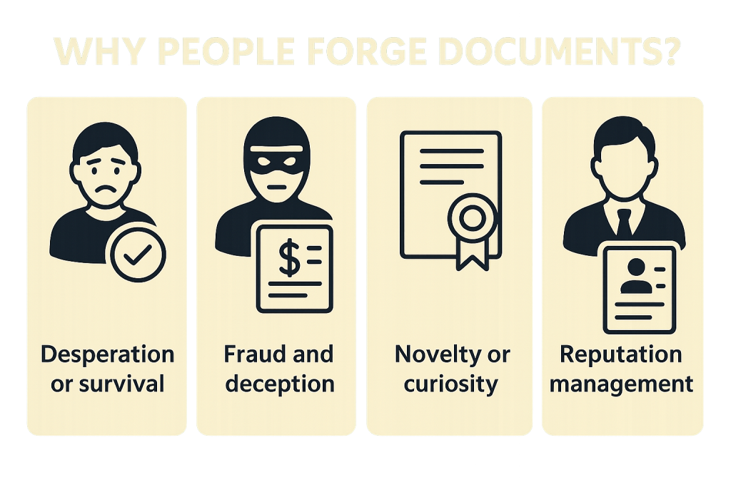 Forge a Document: Legal Risks, Examples, Real Consequences